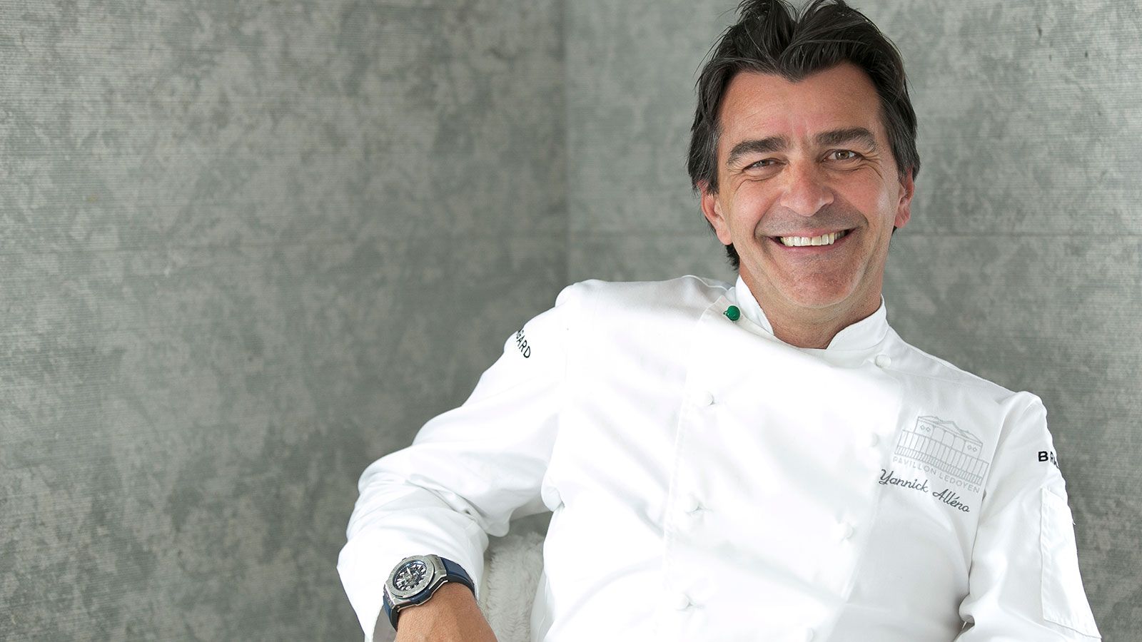 Fine timing: Yannick Alléno, chef and Hublot ambassador
